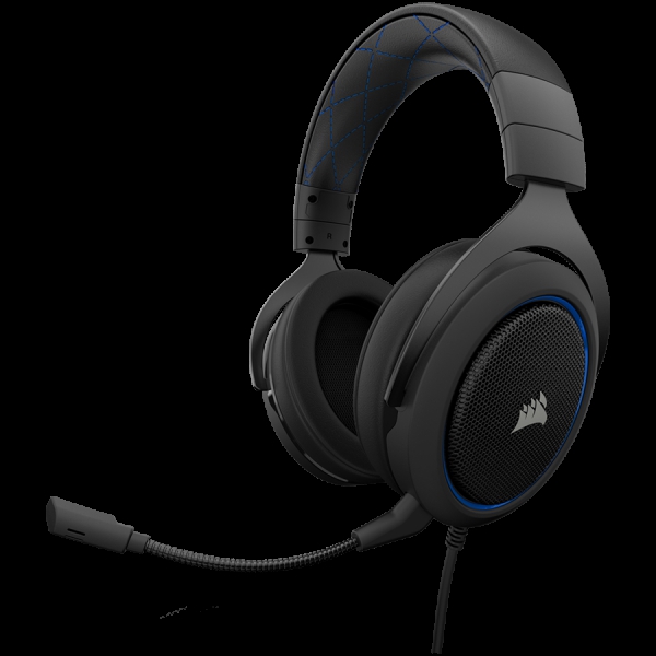 CORSAIR HS50 PRO STEREO Gaming Headset, Blue - CA-9011217-EU - AltStore