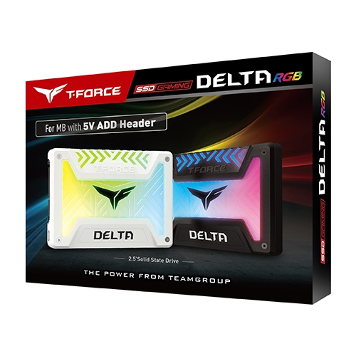 Teamgroup 1TB SSD DELTA RGB 3D NAND SATA 3 2,5" - T253TR001T3C315 ...